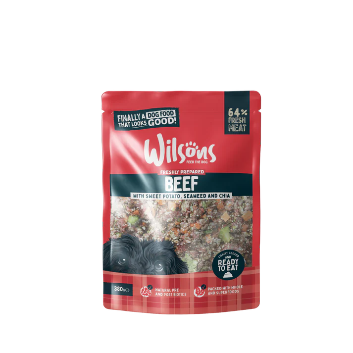 Wilsons - Beef Fresh Dog Food 380g
