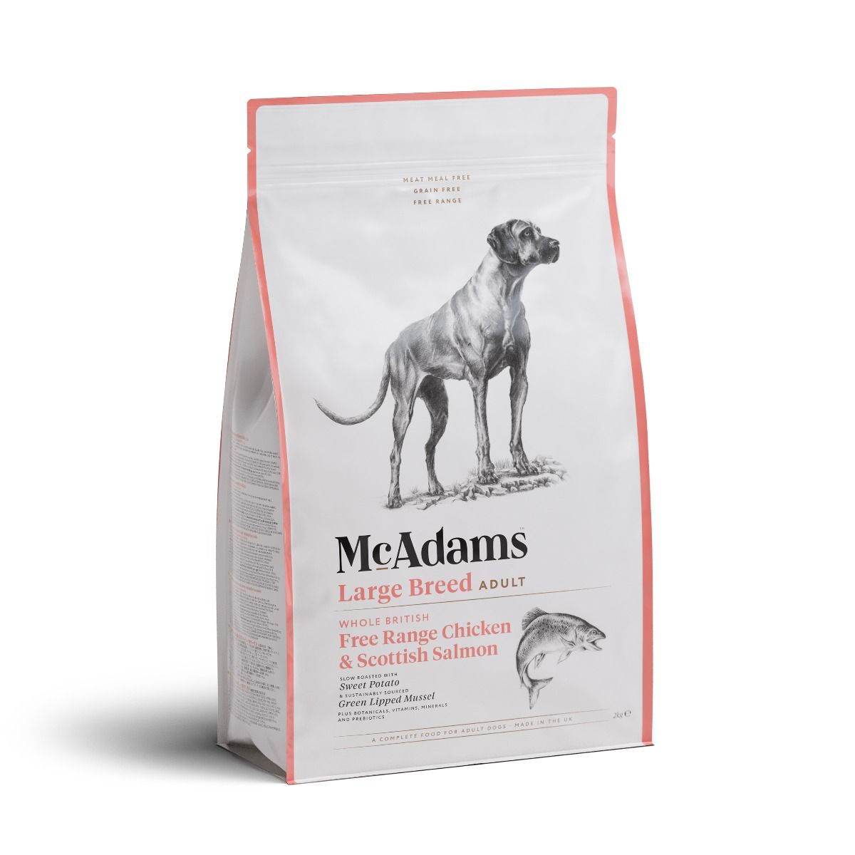 McAdams Free-Range Chicken & Salmon Large Breed