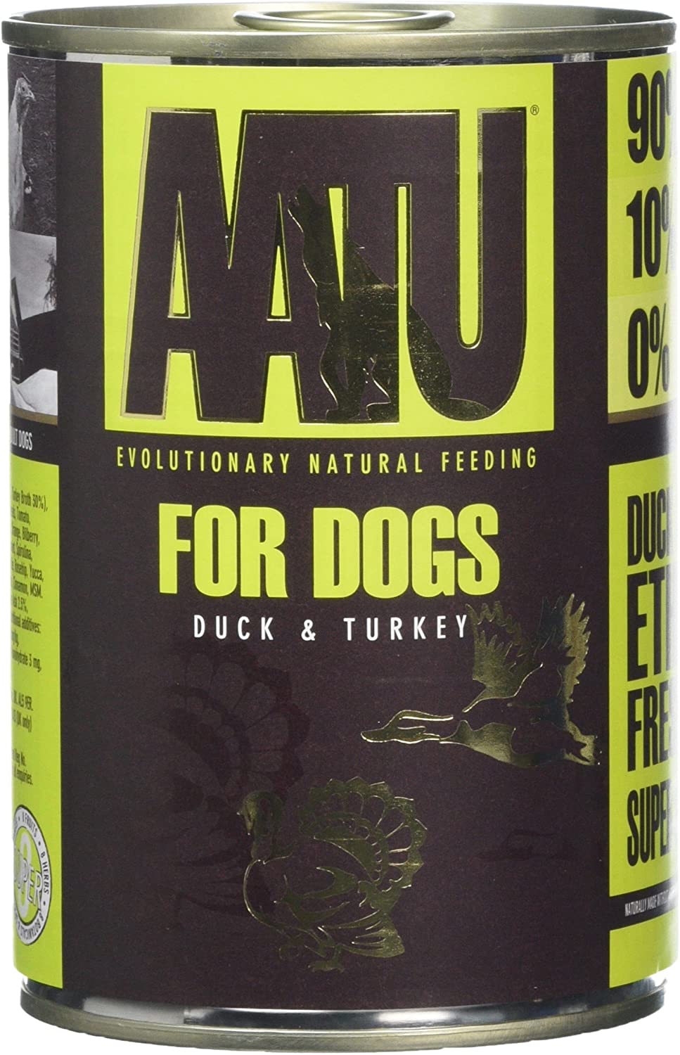 AATU 90/10 Duck & Turkey Tins (6x400g)