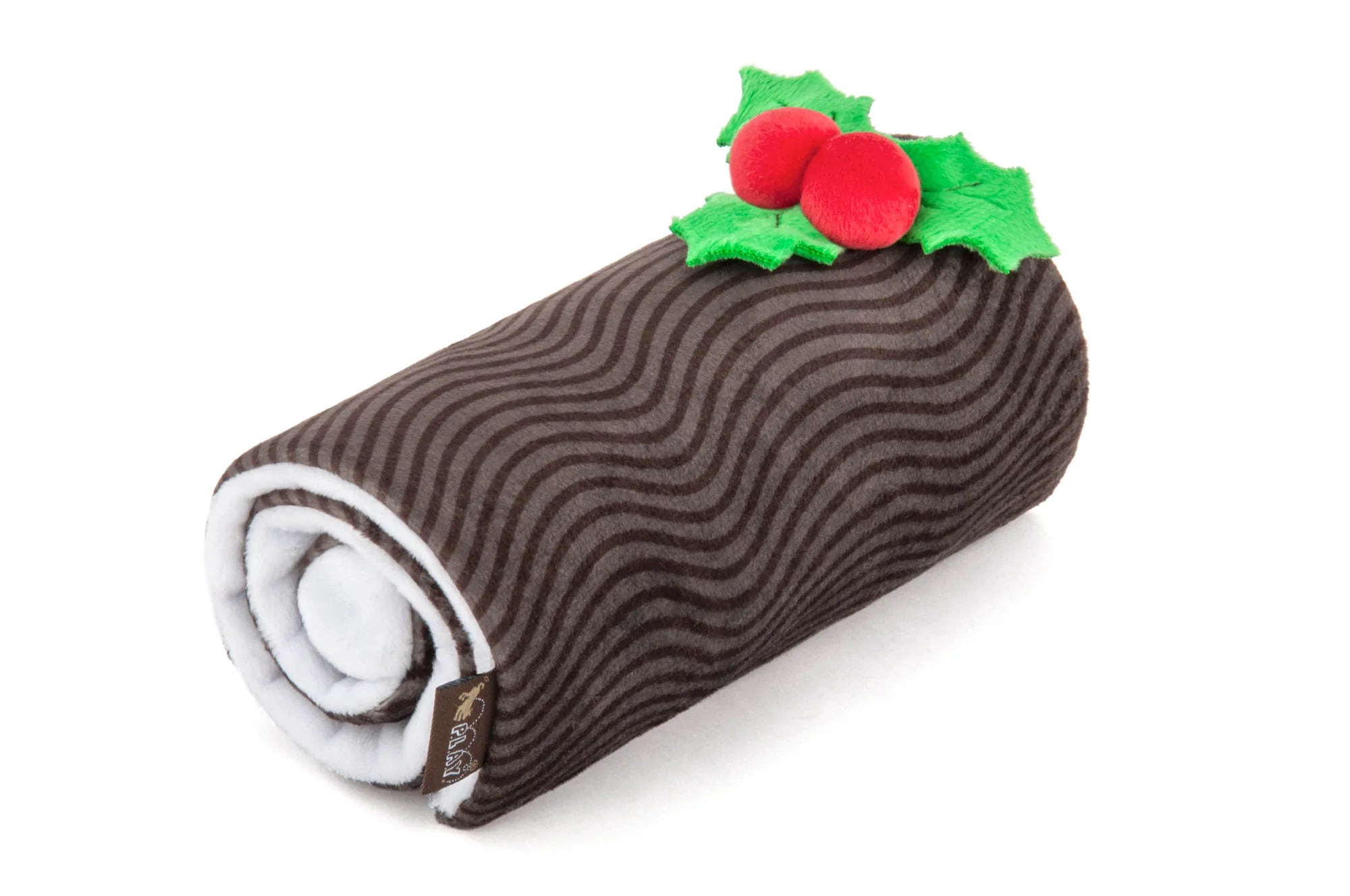 Christmas Yule Log Plush Toy By P.L.A.Y